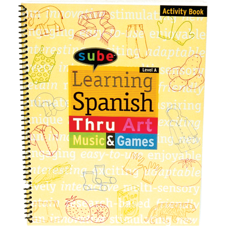 Spanish Beginner Elementary Curriculum Activity Book – Sube